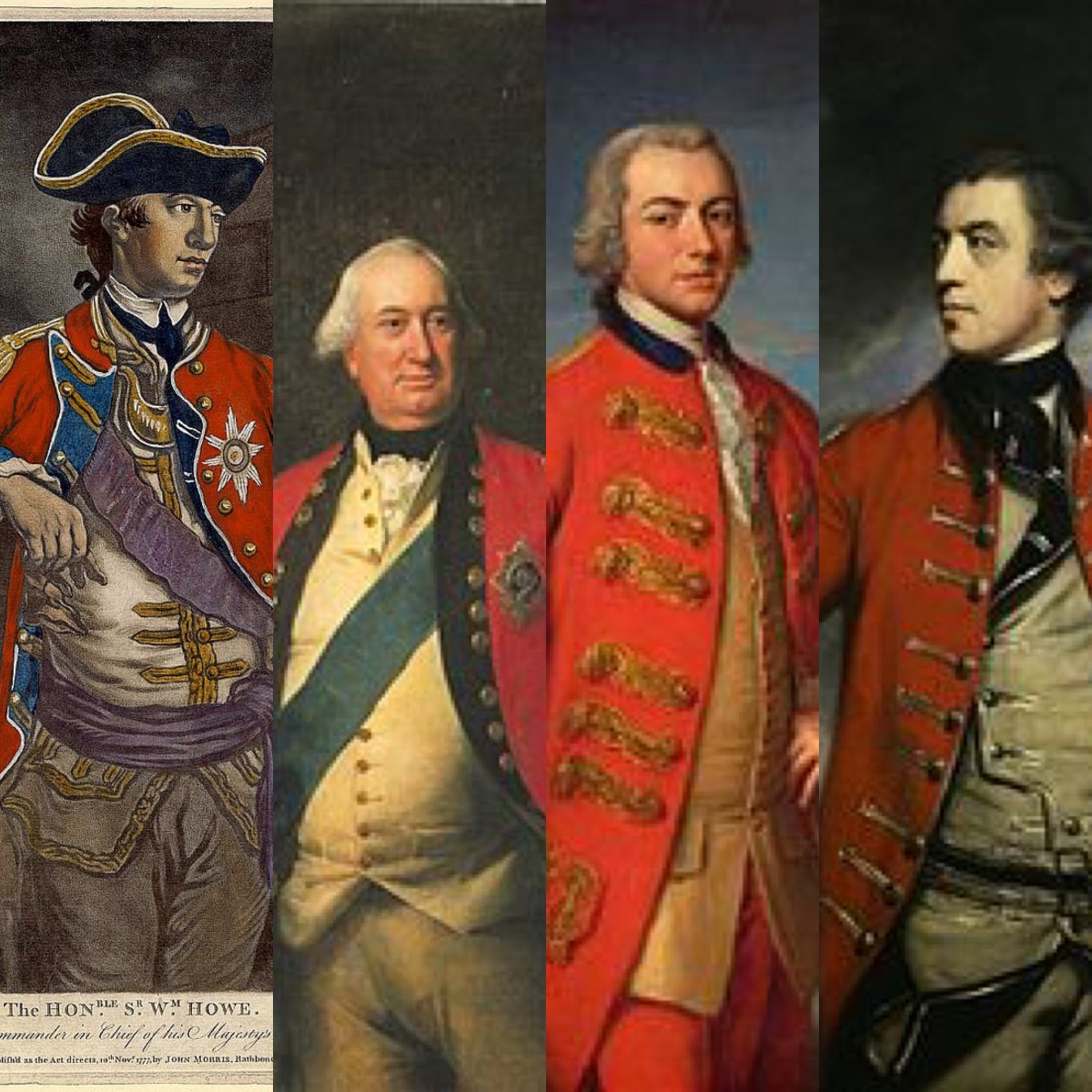 British Generals and Admirals – Researching the American Revolution