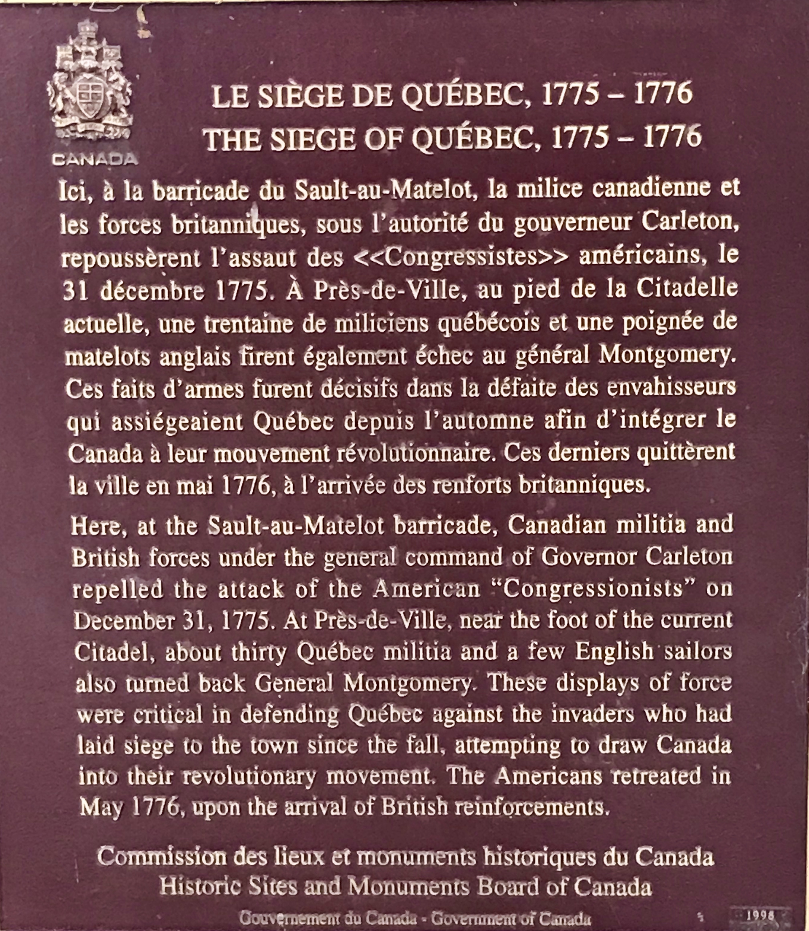 Canada – Researching the American Revolution