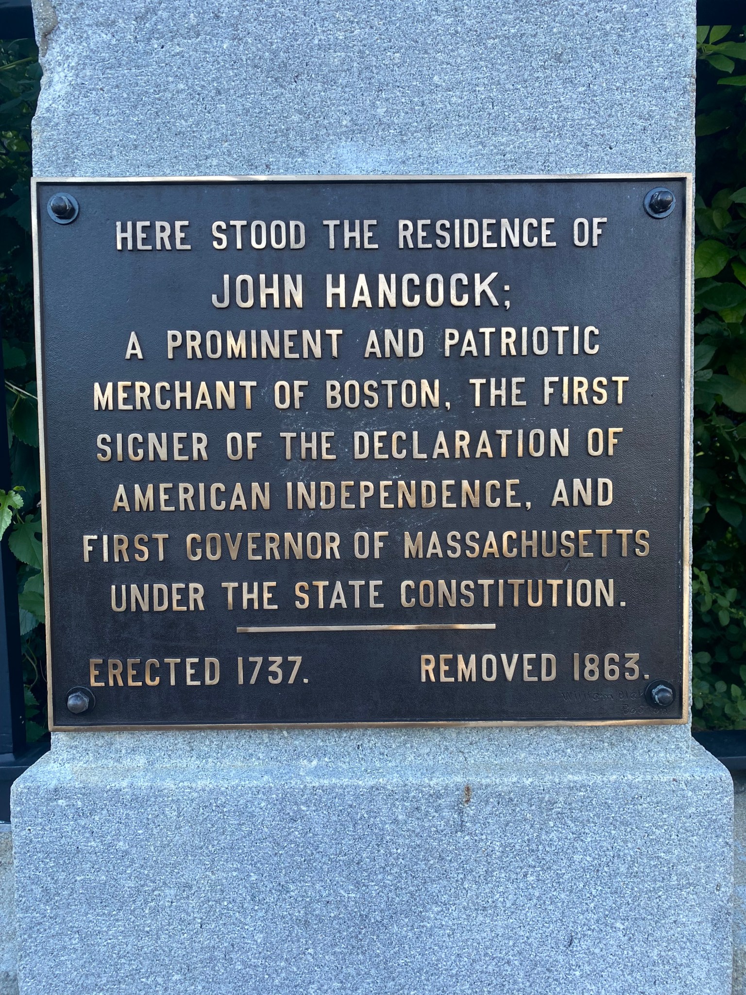 John Hancock – Researching the American Revolution