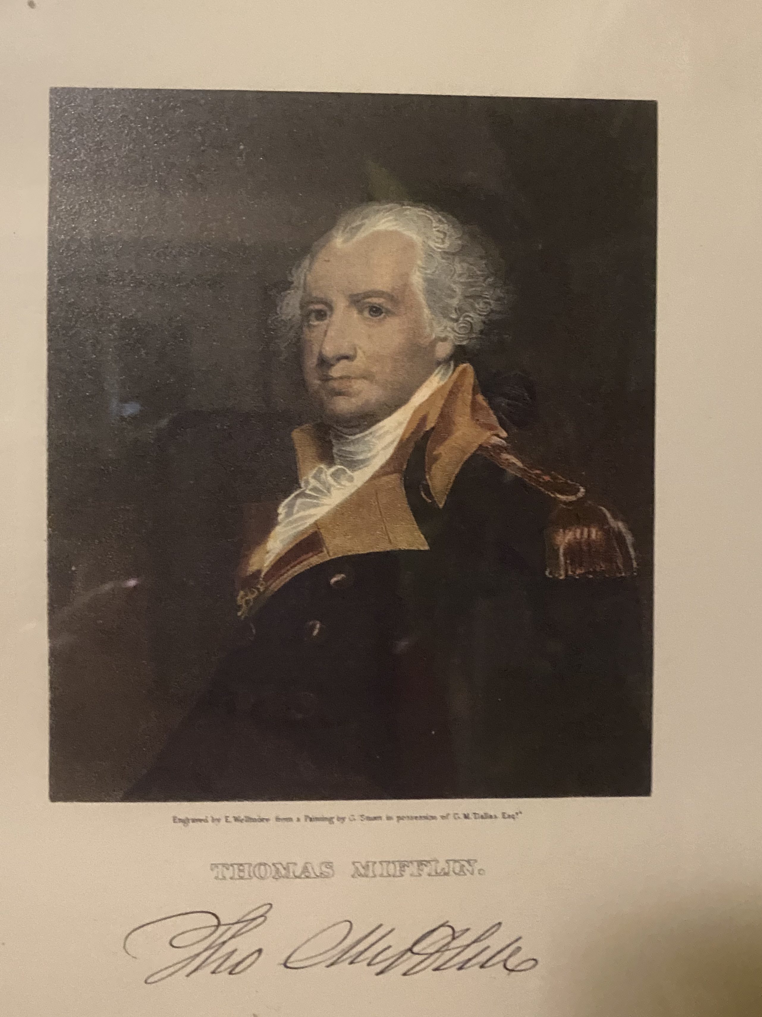 Thomas Mifflin – Researching the American Revolution